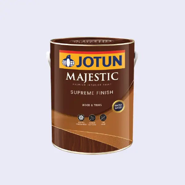 Cat Kayu dan Lis Jotun Majestic Supreme Finish